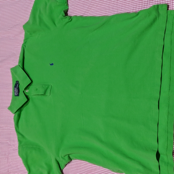 Polo Ralph Lauren | Shirts | Lime Green Polo By Ralph Lauren Short ...